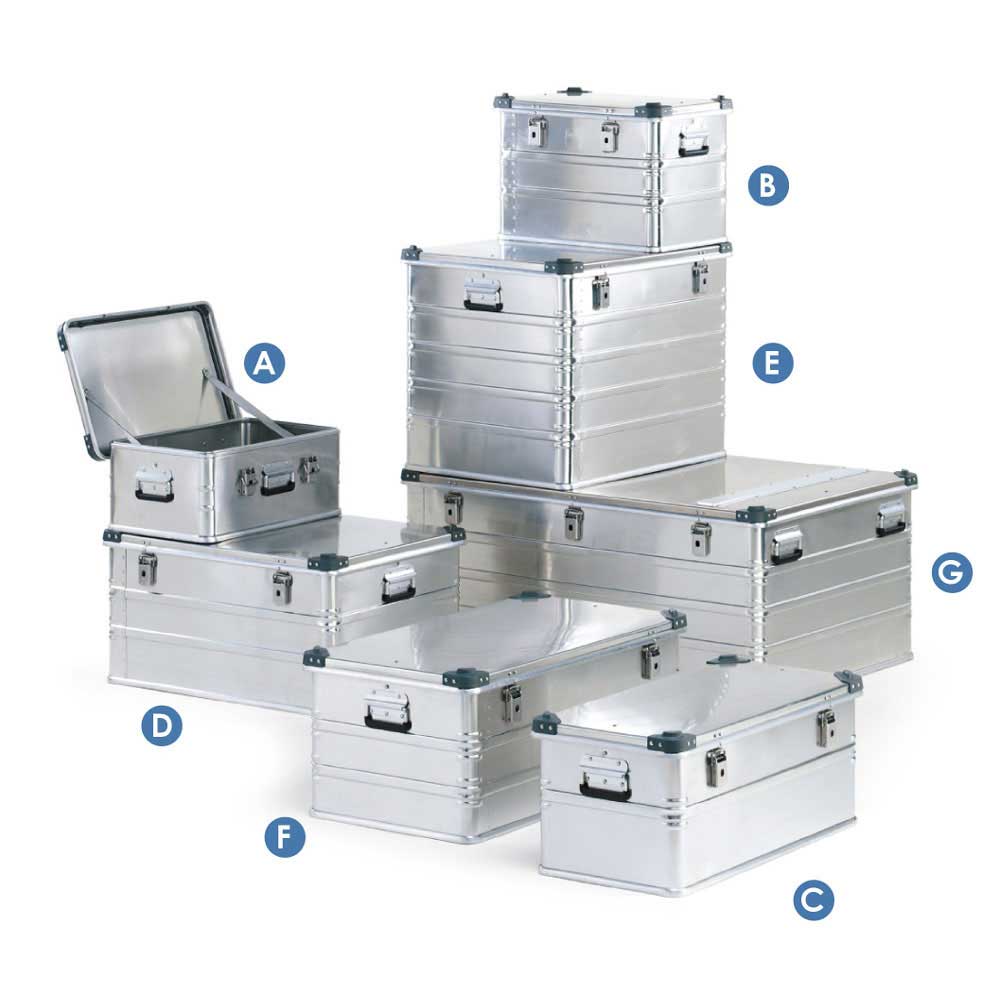 Heavy Duty Aluminium Transit Containers